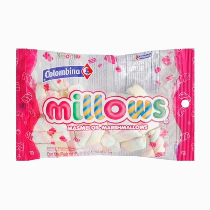 MARSHMALLOWS DE COLORES MILLOWS X 295 G - Dulce Ruth